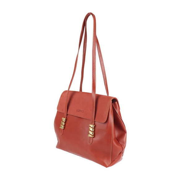 Loewe | Bags | Loewe Orange Shoulder Velasquez Bag | Poshmark